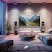 Alpine Painting - Printable Wall Art - Digital Download - TV Frame Art ...