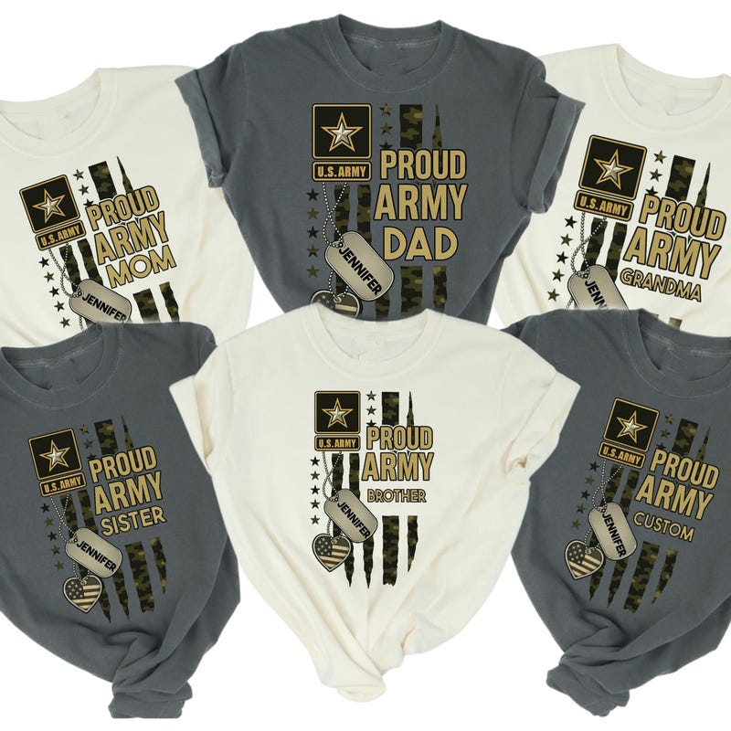 Army T Shirts - Etsy