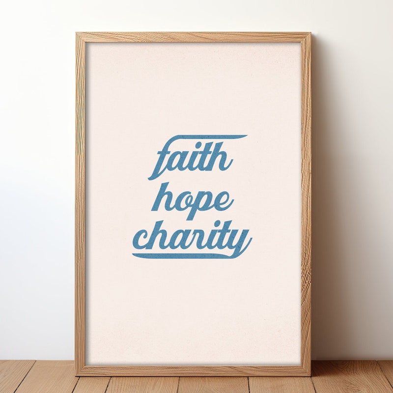 Catholic Virtue of Hope - Etsy