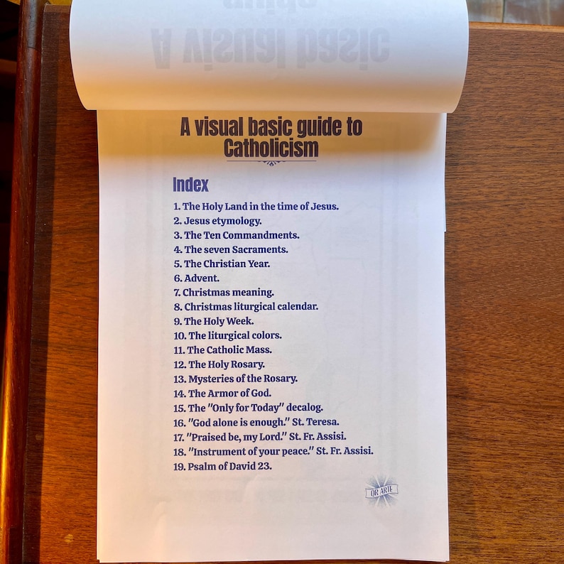 Catholicism Visual Guide PDF: Basic Educational Resource (digital ...