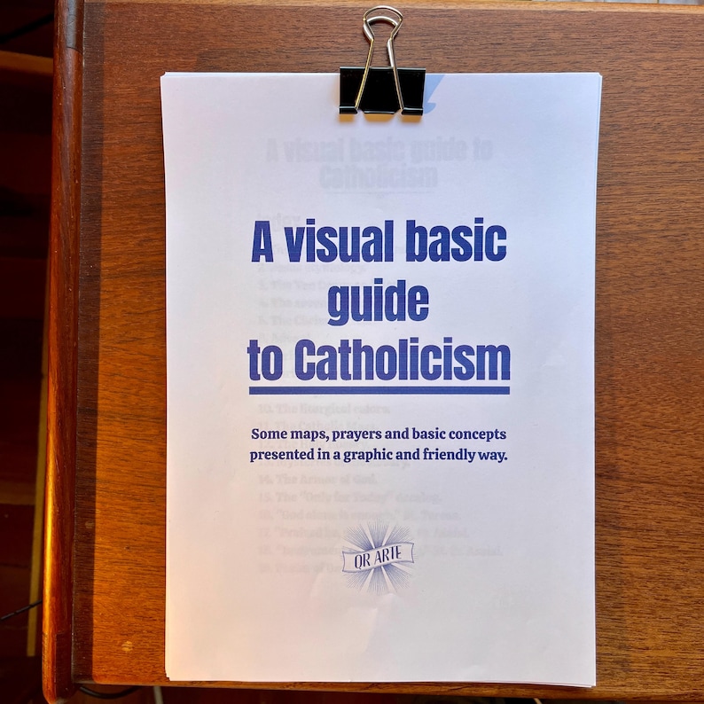 Catholicism Visual Guide PDF: Basic Educational Resource (digital ...