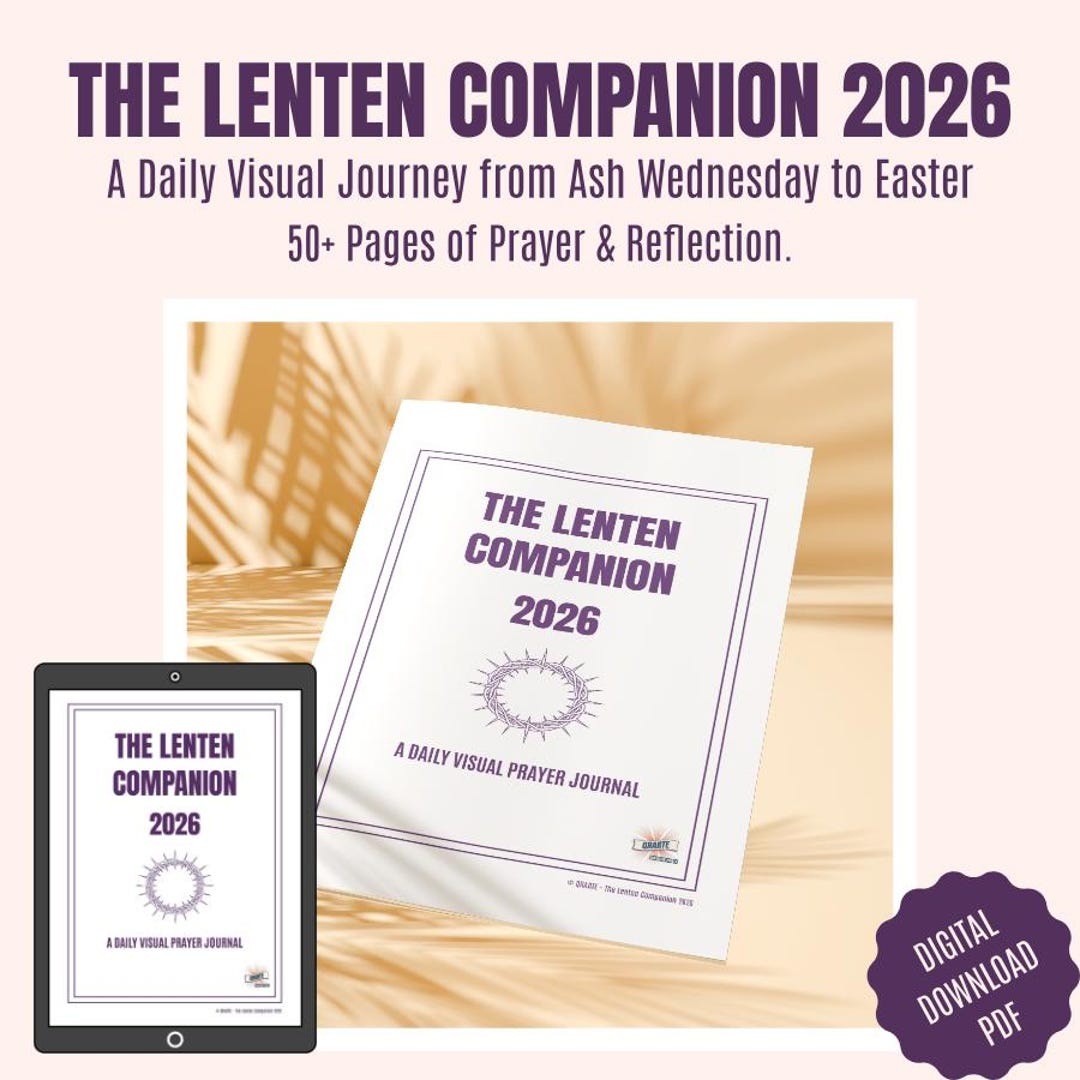 2026 Lenten Companion PDF: Catholic Daily Prayer Journal & Devotional ...