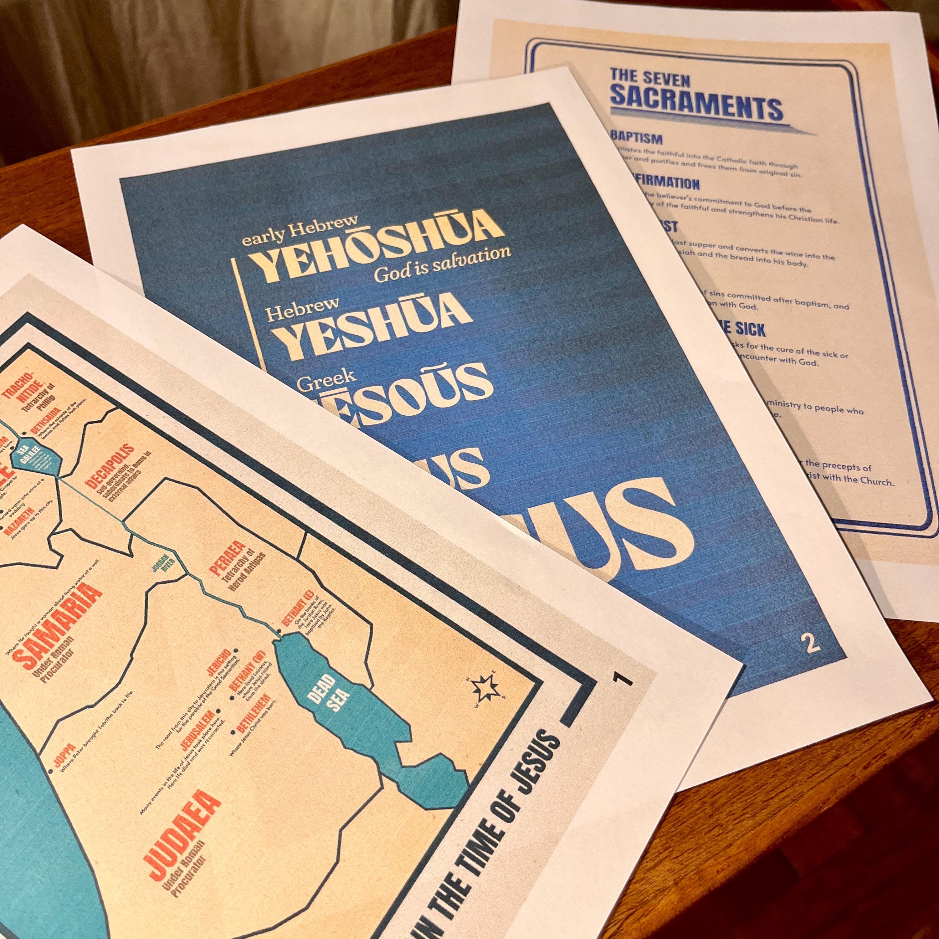Catholicism Visual Guide PDF: Basic Educational Resource (digital ...