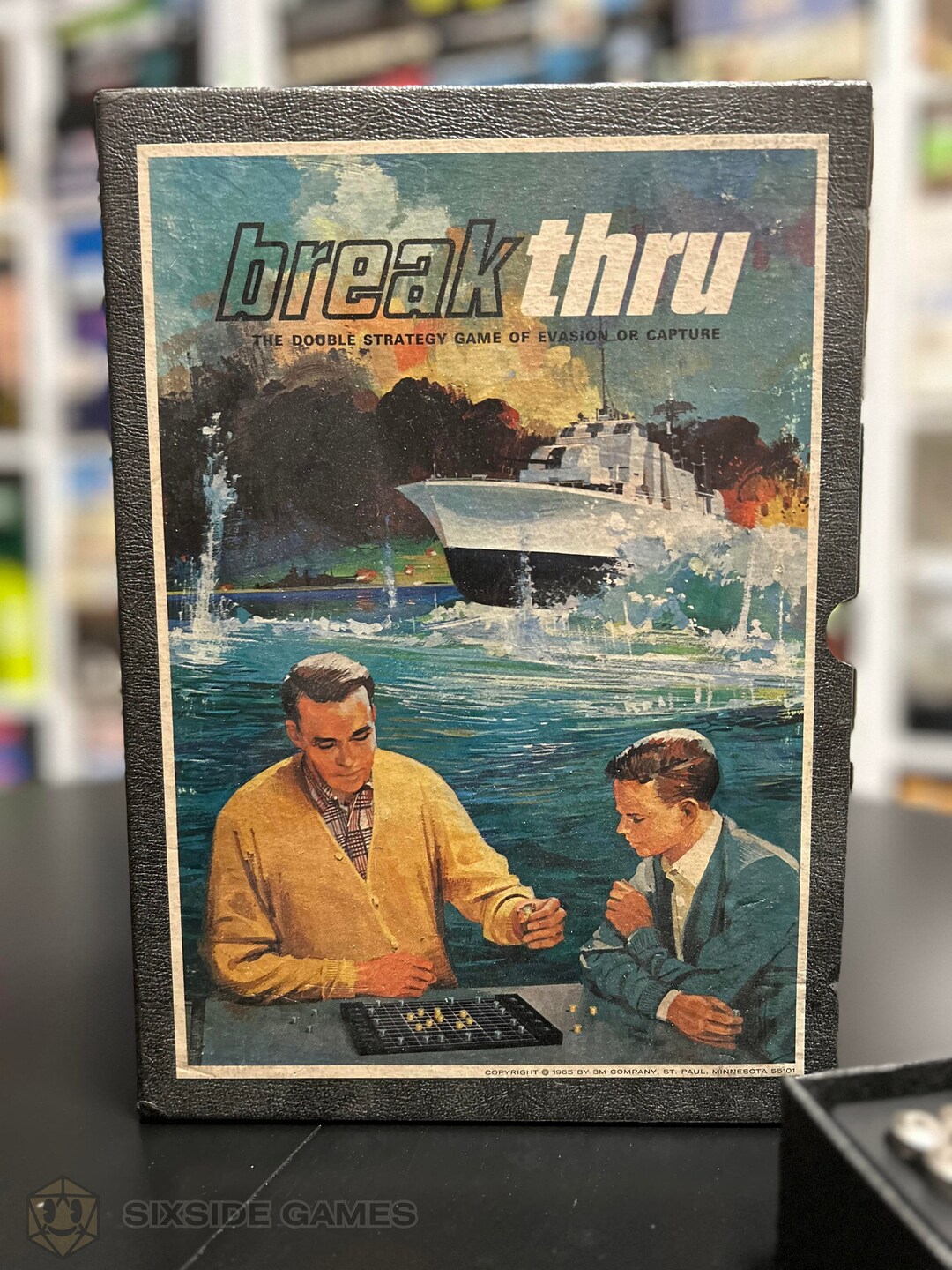 Vintage 1965 Board Game 3M Bookshelf Game Break Thru Complete Game - Etsy