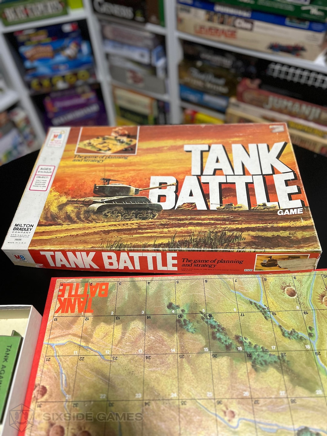 Vintage 1975 Board Game Tank Battle Game Game of Planning and Strategy ...