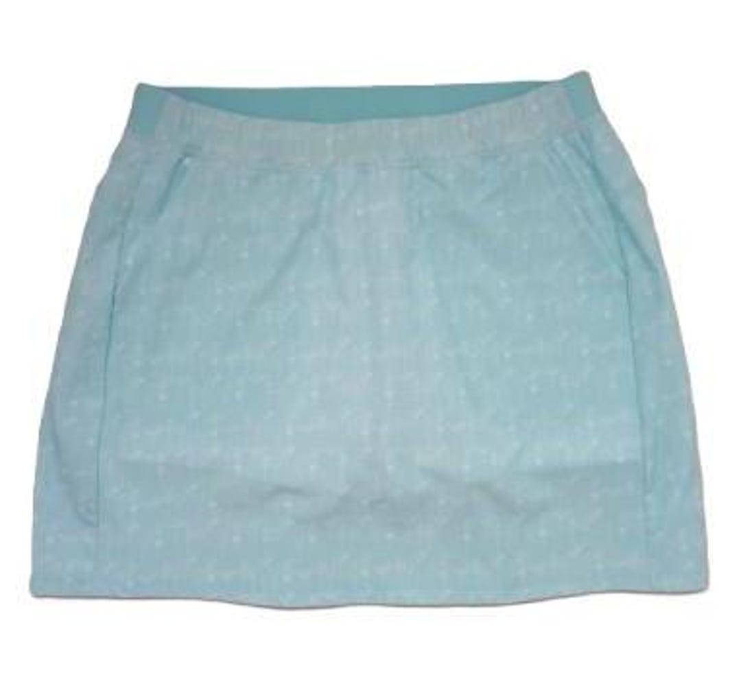 Kyodan Women's Golf Skort Pleated Skirt Biker Shorts Pastel Blue ...