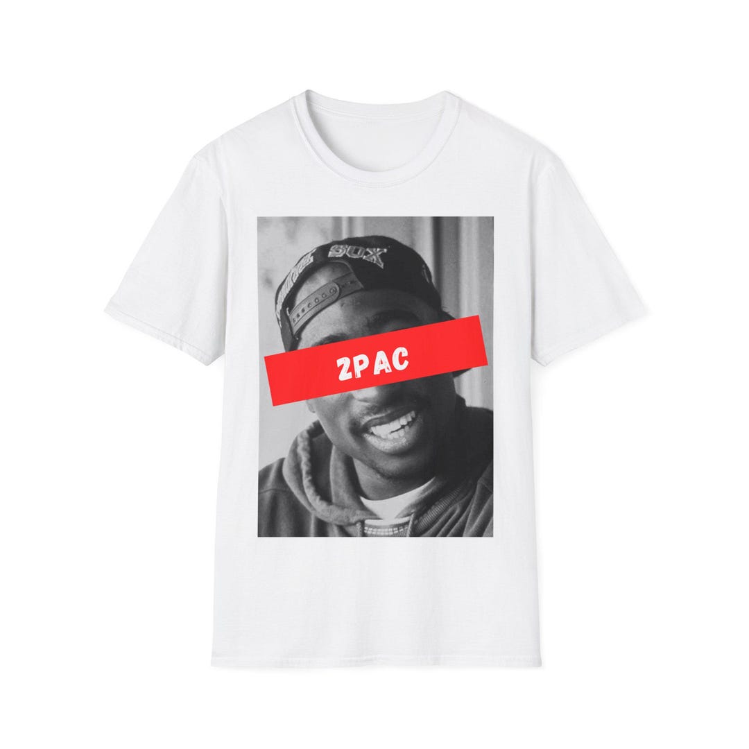 Classic 2pac T-shirt Tupac Shakur, Custom Retro T-shirt Vintage Style ...