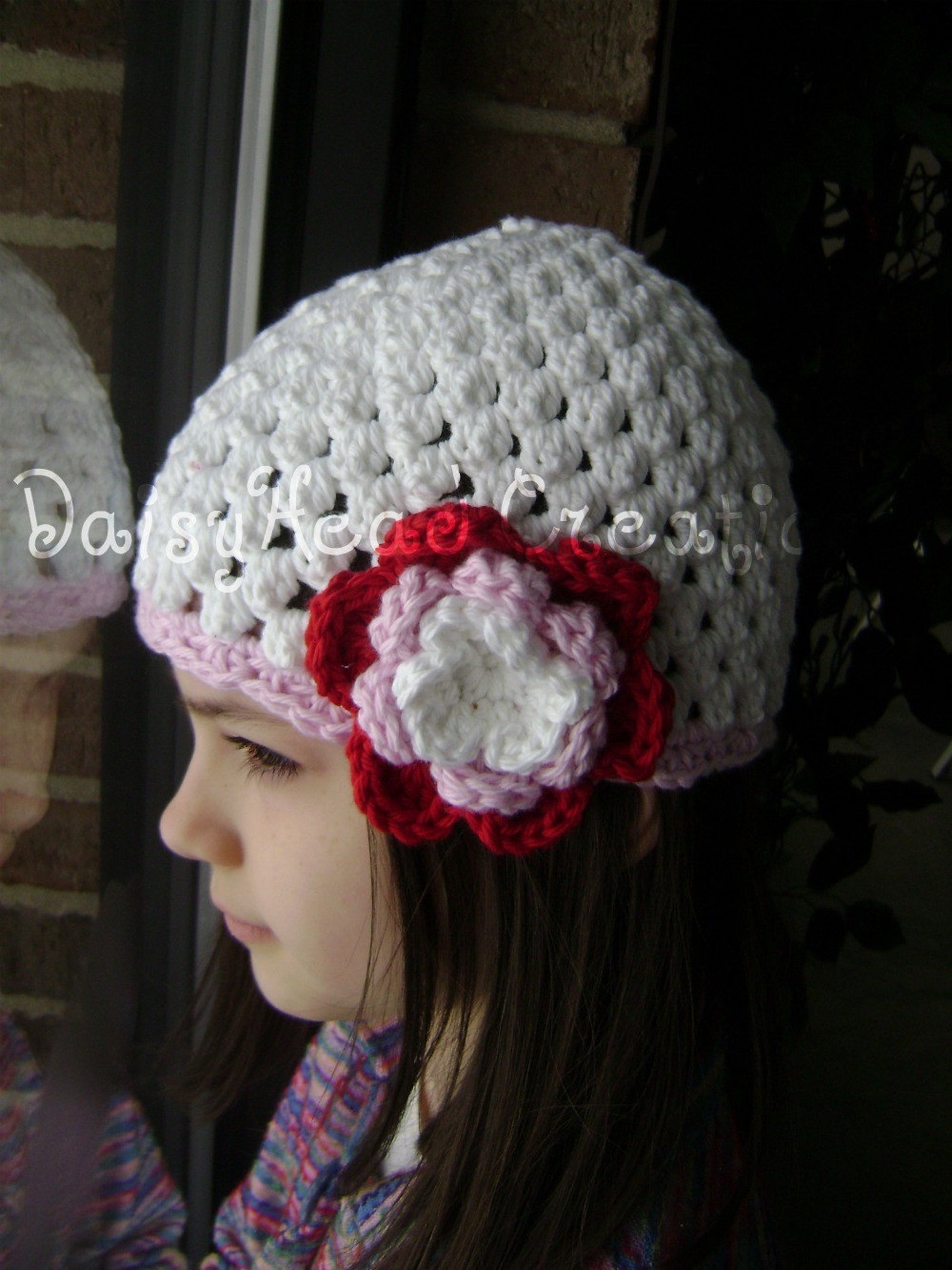 Belle Crochet Cloche Hat Pattern- Cloche Style Hat With Flower - Etsy