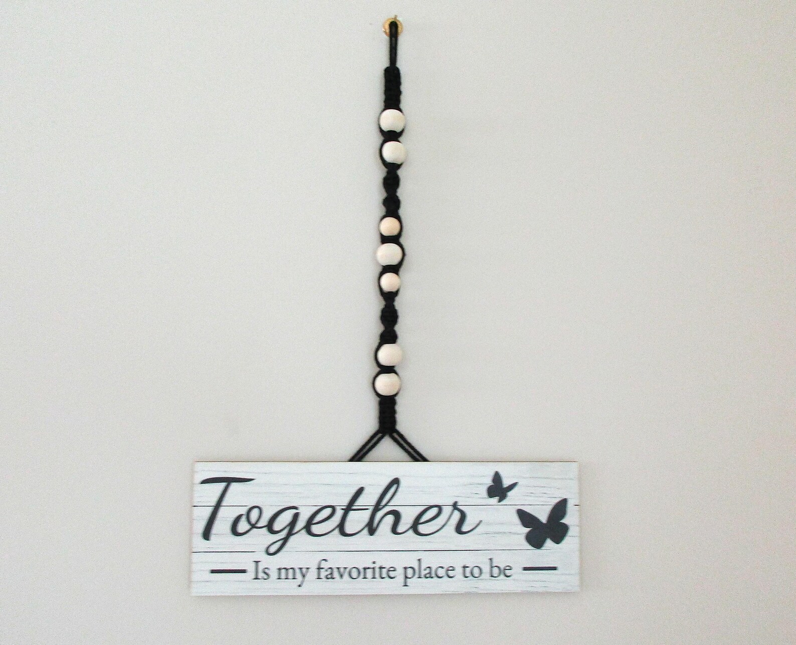 Home Decor Word Signs With Quotes Wall Decor Macrame Hanging This is Us ...