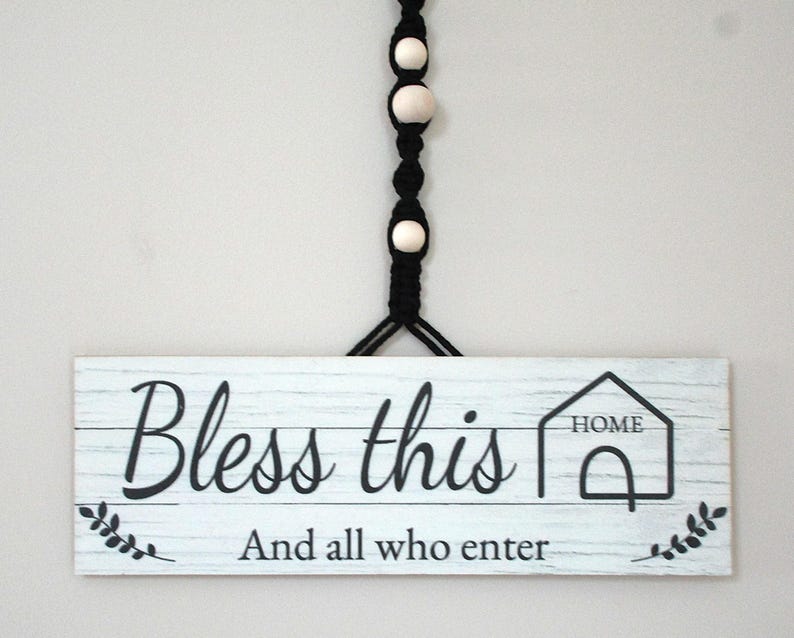 Home Decor Word Signs With Quotes Wall Decor Macrame Hanging This is Us ...