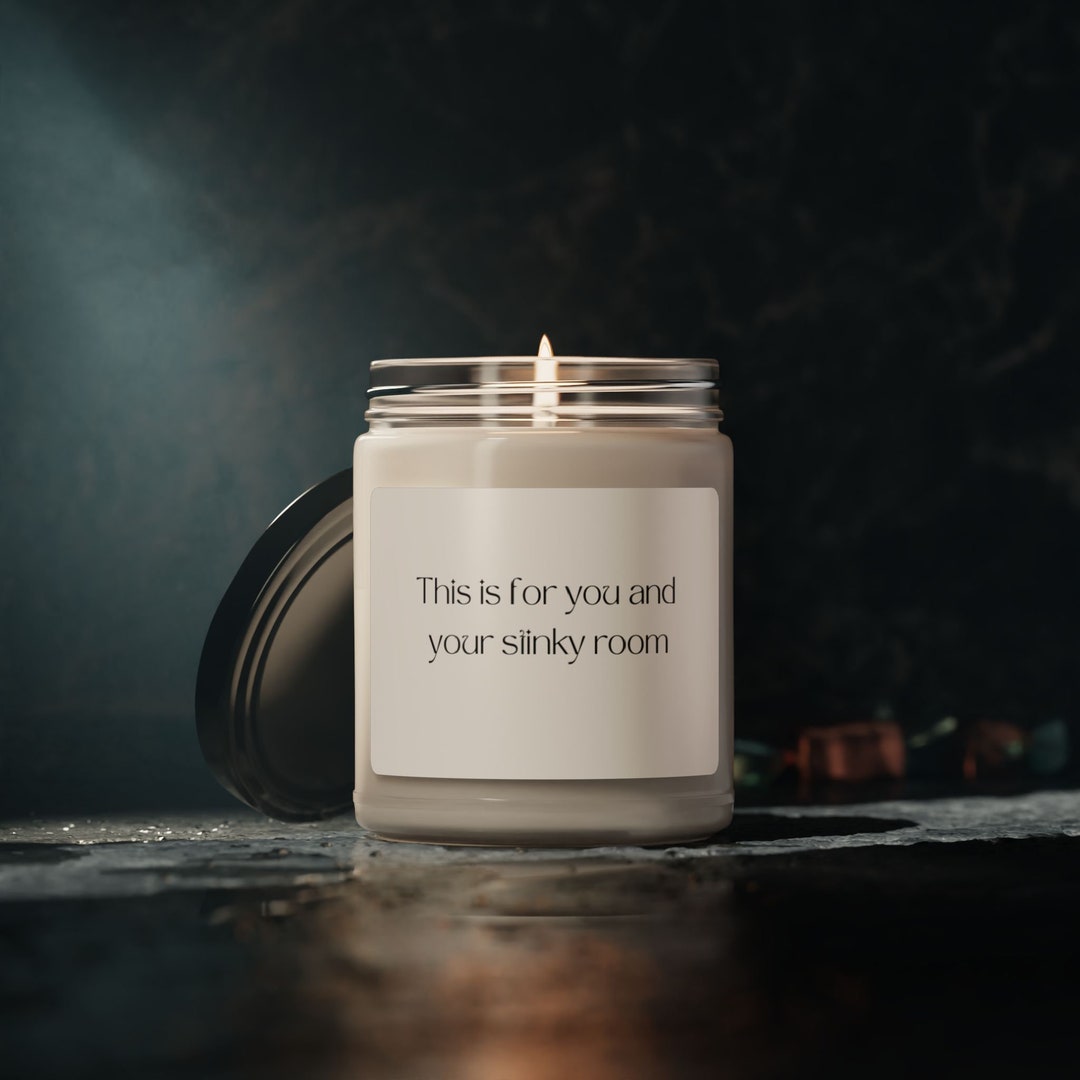 This is for You and Your Stinky Room Scented Soy Candle, 9oz - Etsy