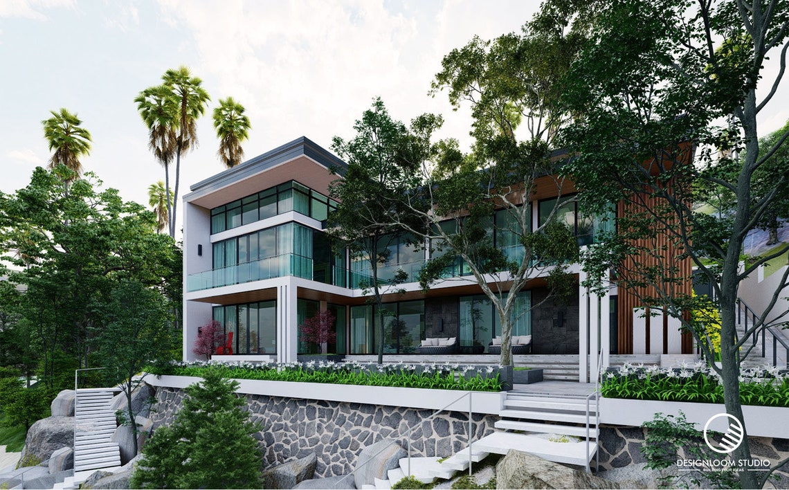 Architecture Custom Building Design Residential Commercial Realistic ...