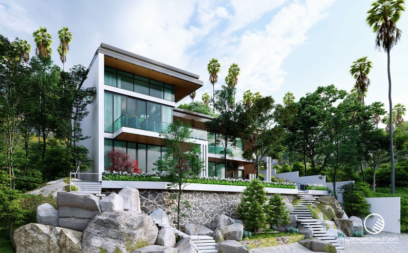 Architecture Custom Building Design Residential Commercial Realistic ...