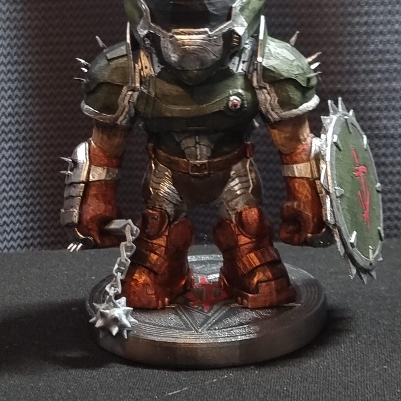 Doom Dark Ages Figure - Etsy UK
