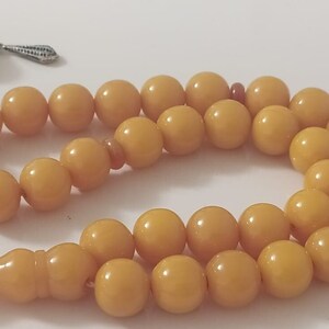 Old Baltic Amber/antique Amber Rosary/vintage Amber/33 Islamic Prayer ...