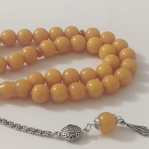 Old Baltic Amber/antique Amber Rosary/vintage Amber/33 Islamic Prayer ...