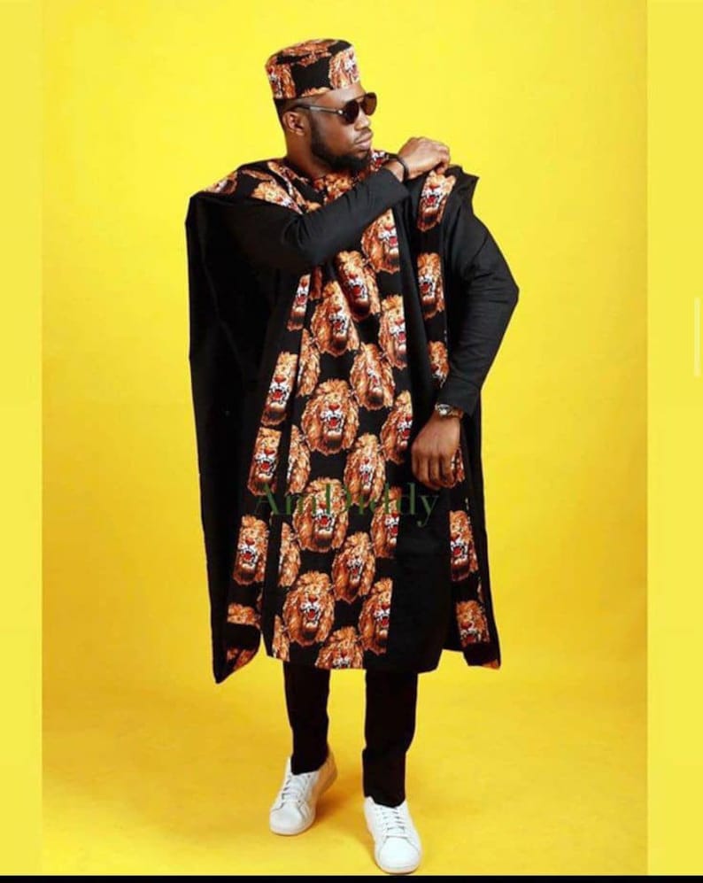African Men's Isiagu Outfit, African Men's Clothing, African Men's ...