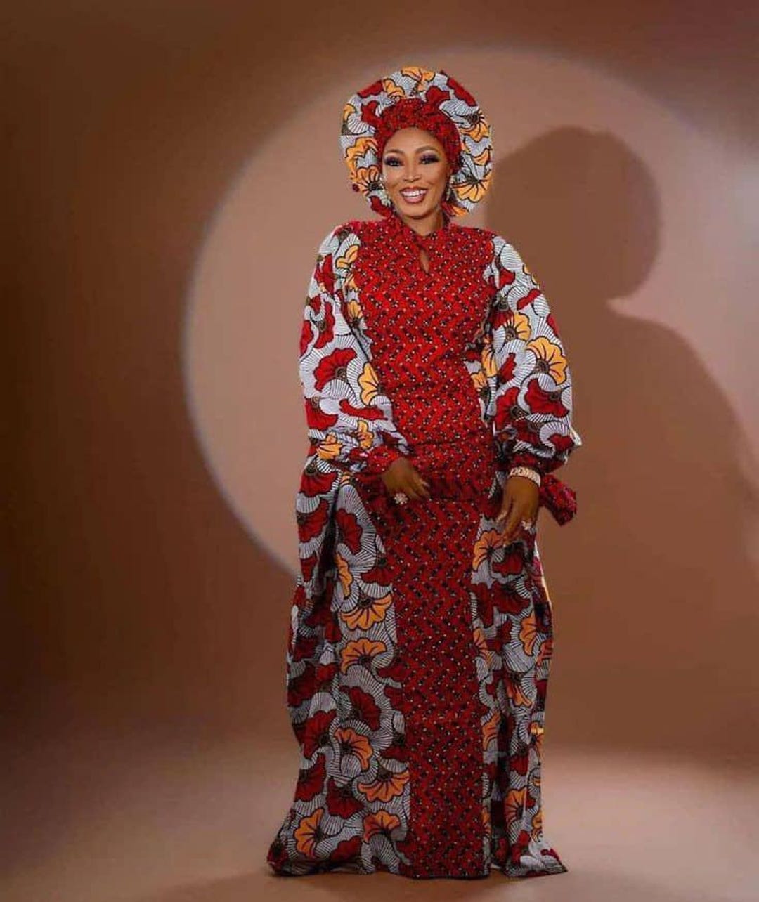 African Bubu Gown, Ankara Dress, African Women's Attire, African Women ...