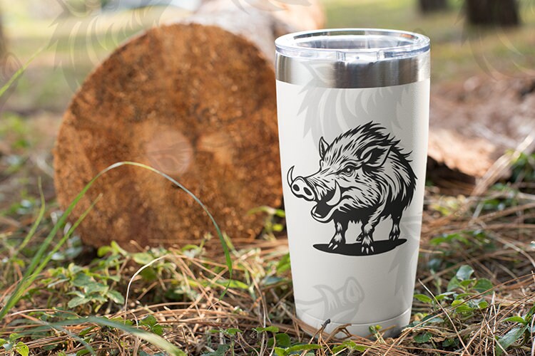 Wild Boar SVG: Vinyl Decal, Laser Cut File (digital Download) - Etsy