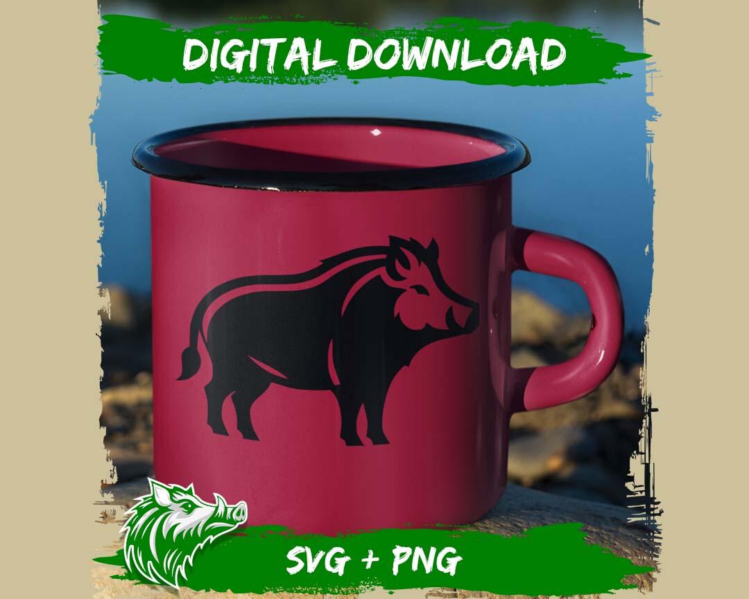 Wild Boar SVG: Hog Vector Graphic (digital Download) - Etsy Australia