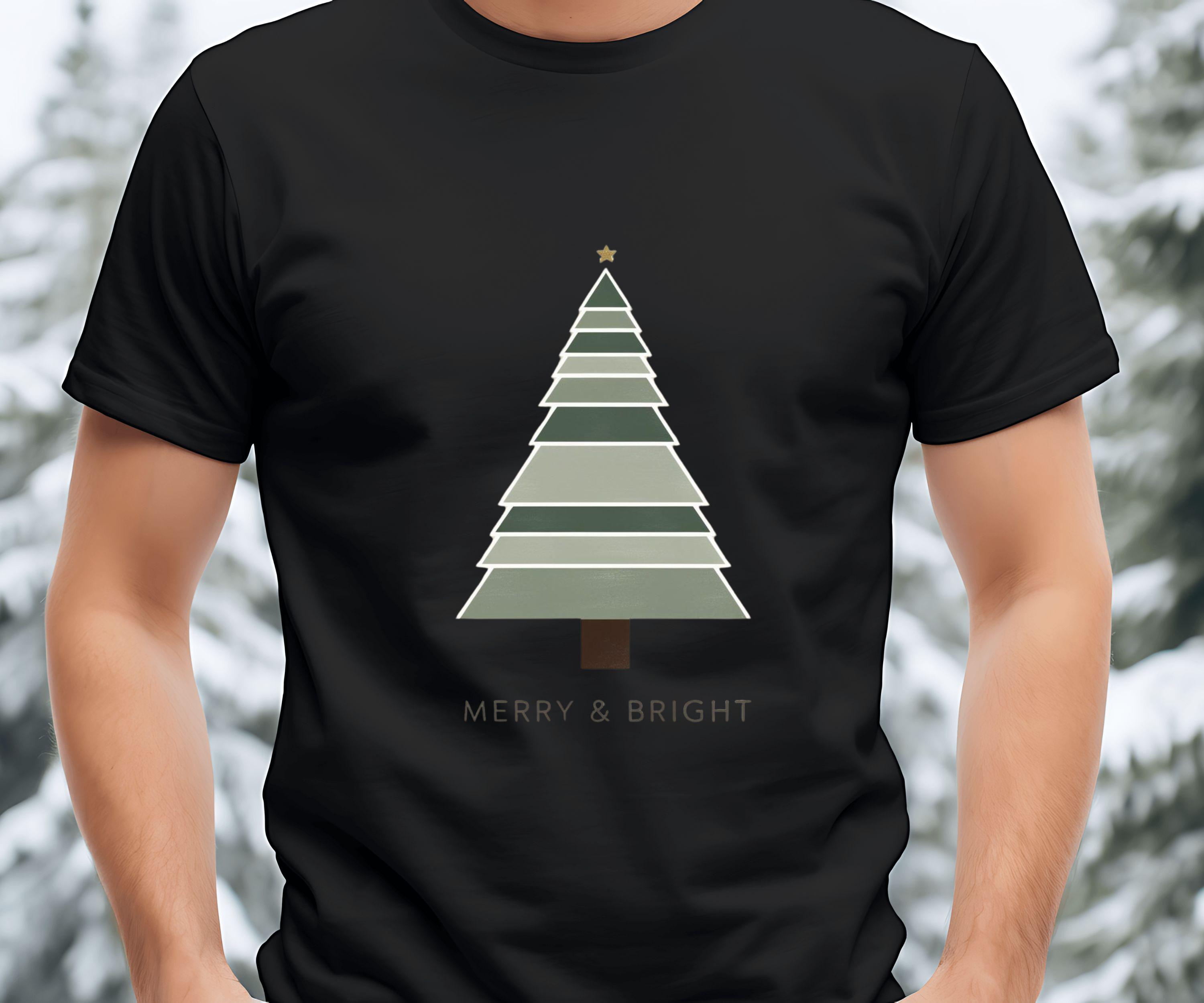 Modern Geometric Christmas Tree Wall Art Christmas Tree Art,minimalist ...