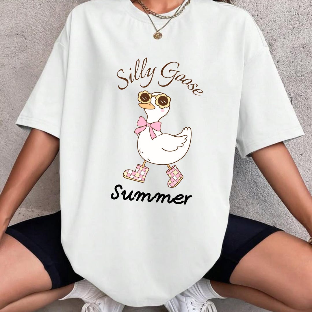 Silly Goose Summer–cute &trendy Silly Goose, Cute Goose, Trendy Goose ...