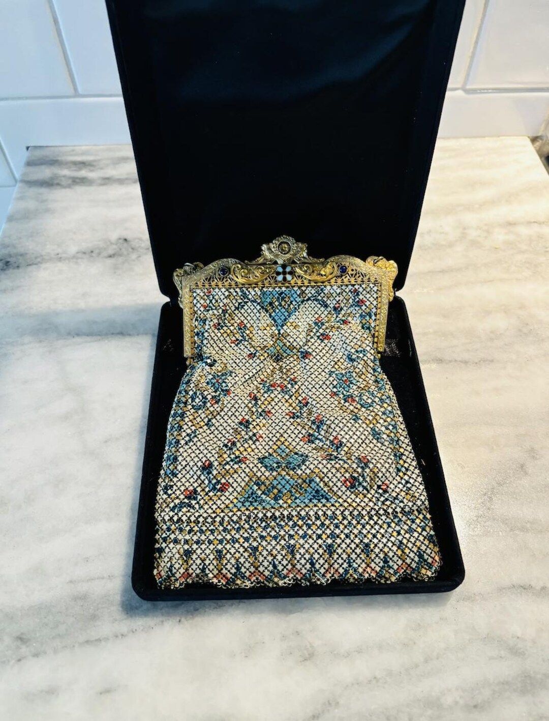 Whiting & Davis Elegant Purse - Etsy