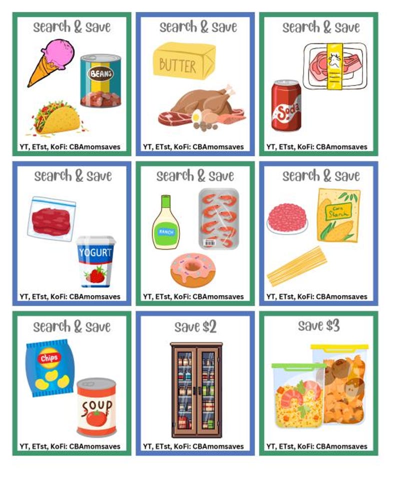 Stock the Pantry & Freezer - BOX Challenge - Etsy