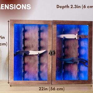 Knife Display Case, Knife Display Stand, Led Knife Display Cabinet ...