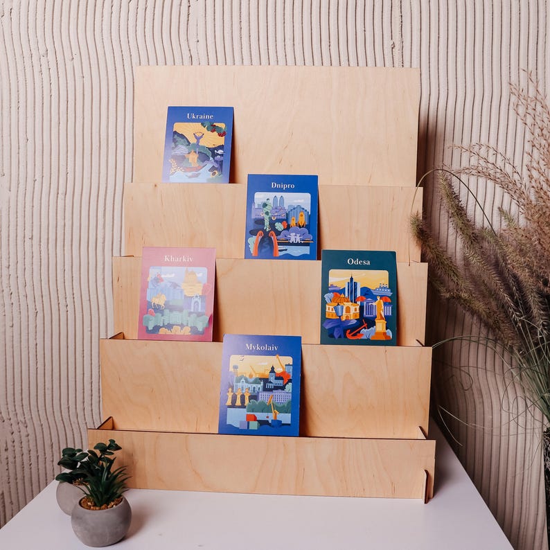 Greeting Card Rack, Retail Display Stand, Market Showcase, Sticker ...