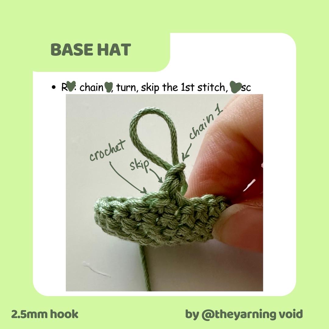 Smiski Crochet Hat (PATTERN ONLY) | 8+ Hat Variations | Written and ...