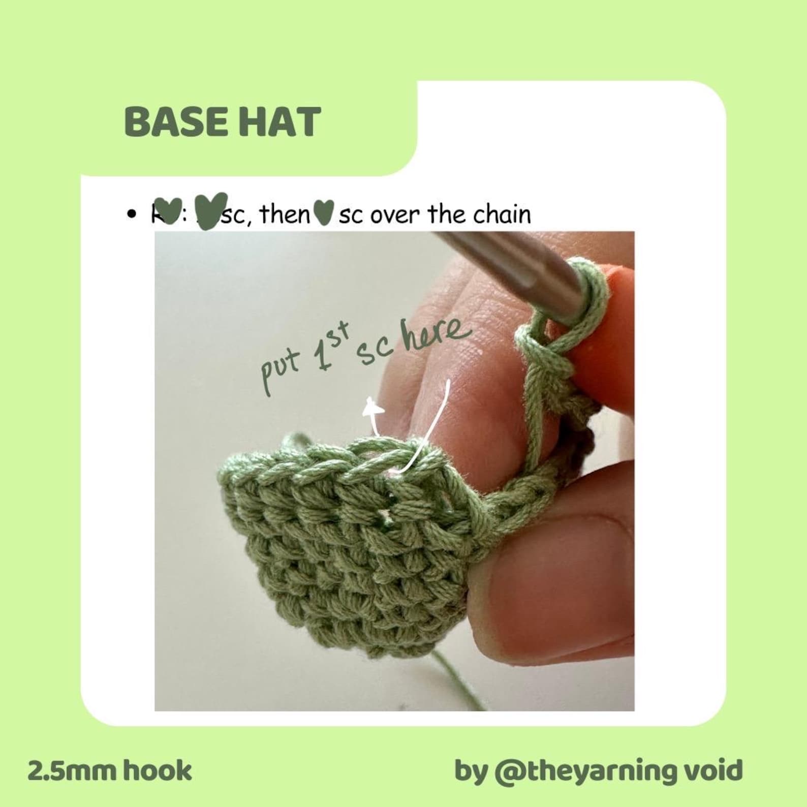 Smiski Crochet Hat (PATTERN ONLY) | 8+ Hat Variations | Written and ...
