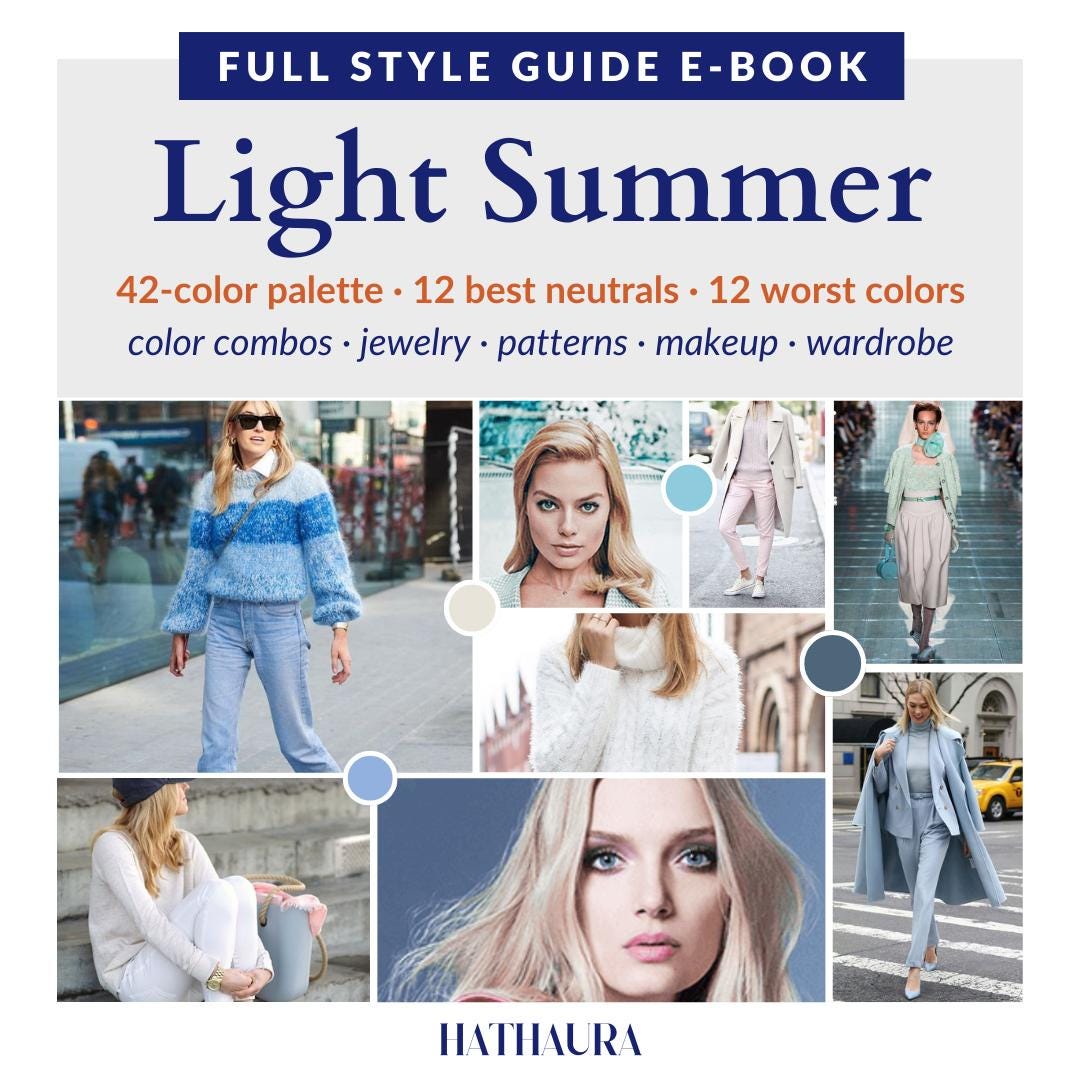 Light Summer Color Guide for Women – Makeup Palette, Hair Color ...