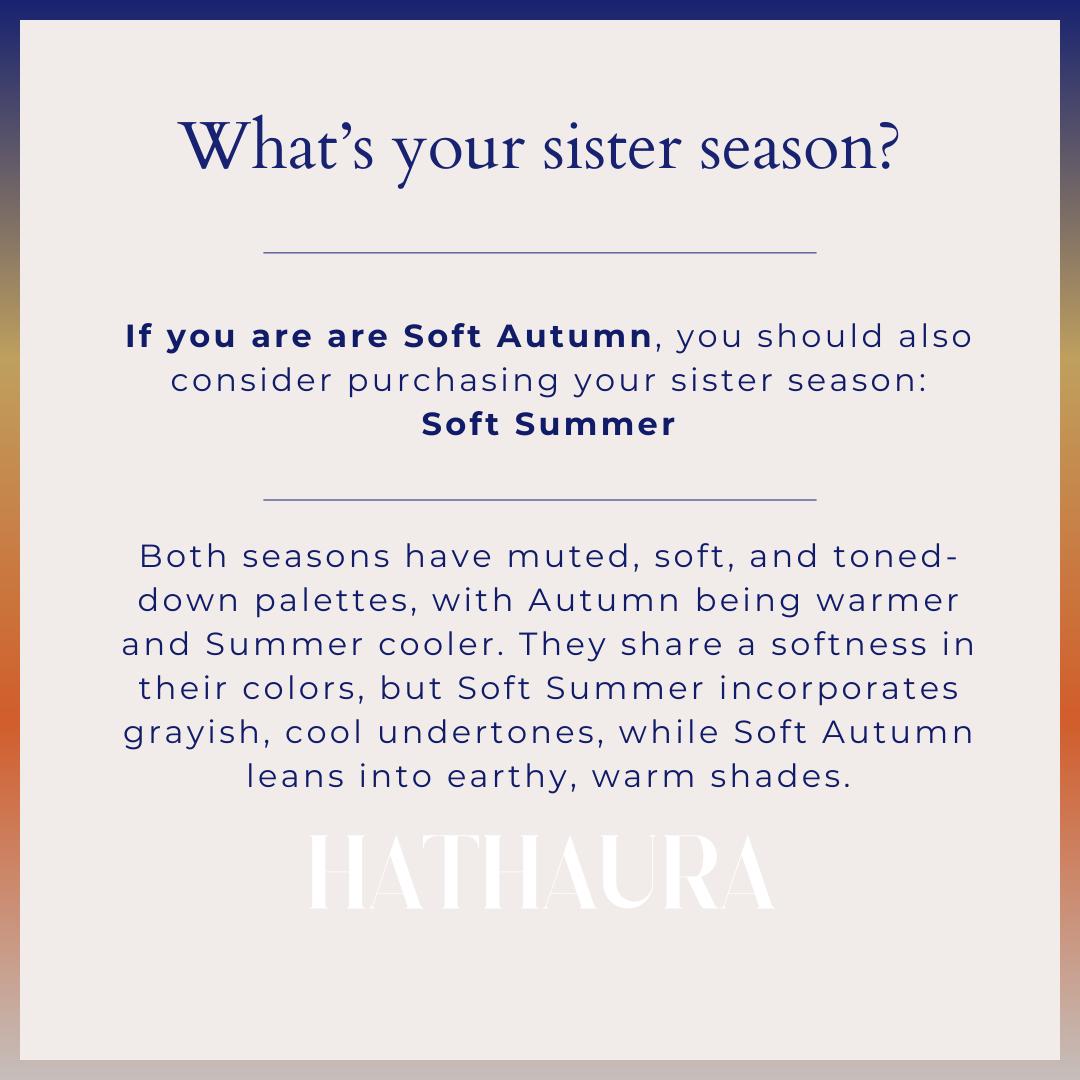 Soft Autumn Color Palette | Soft Autumn Digital Swatch | Wardrobe Color ...