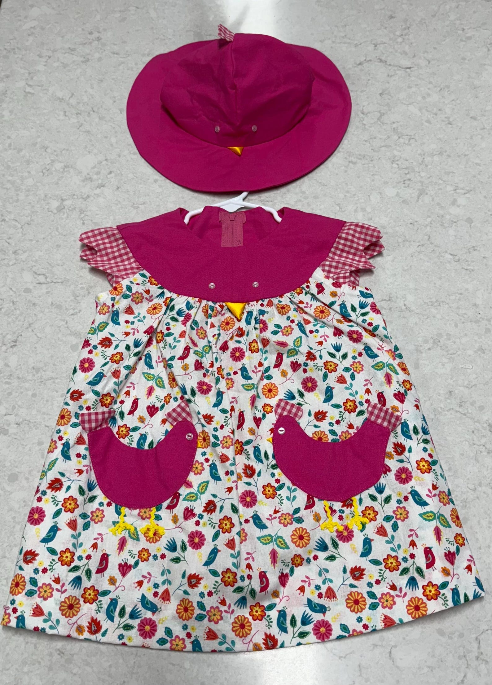 Homemade Chicken Dresses With Hat - Etsy