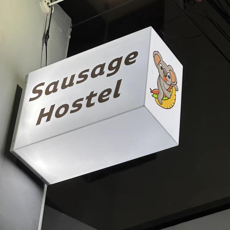 LED Acrylic Light Box,modern Double Sided Light Box Signage,outdoor ...