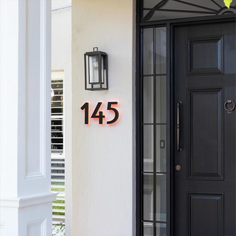 Backlight Numbers - Etsy