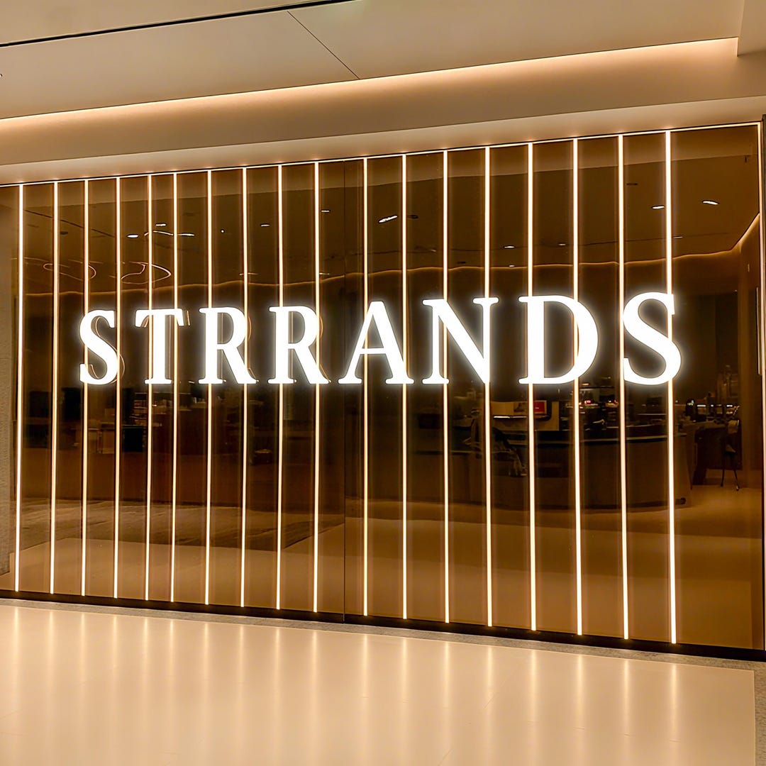 Custom LED Backlit Business Sign – 3D Channel Letters, Storefront Logo ...
