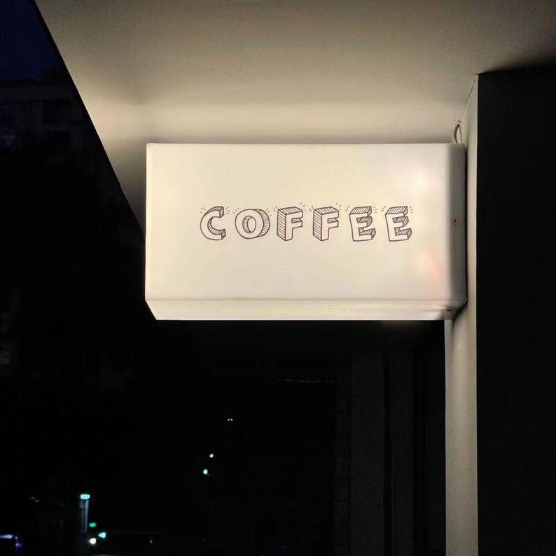 LED Acrylic Light Box,modern Double Sided Light Box Signage,outdoor ...