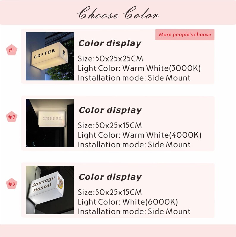 LED Acrylic Light Box,modern Double Sided Light Box Signage,outdoor ...