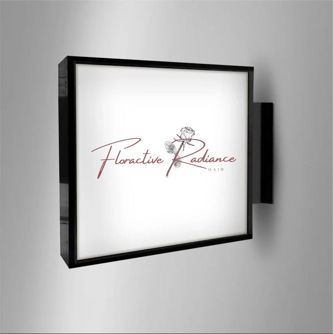 Custom Metal LED Light Box,cube Box,rectangle Double Sided Light Box ...