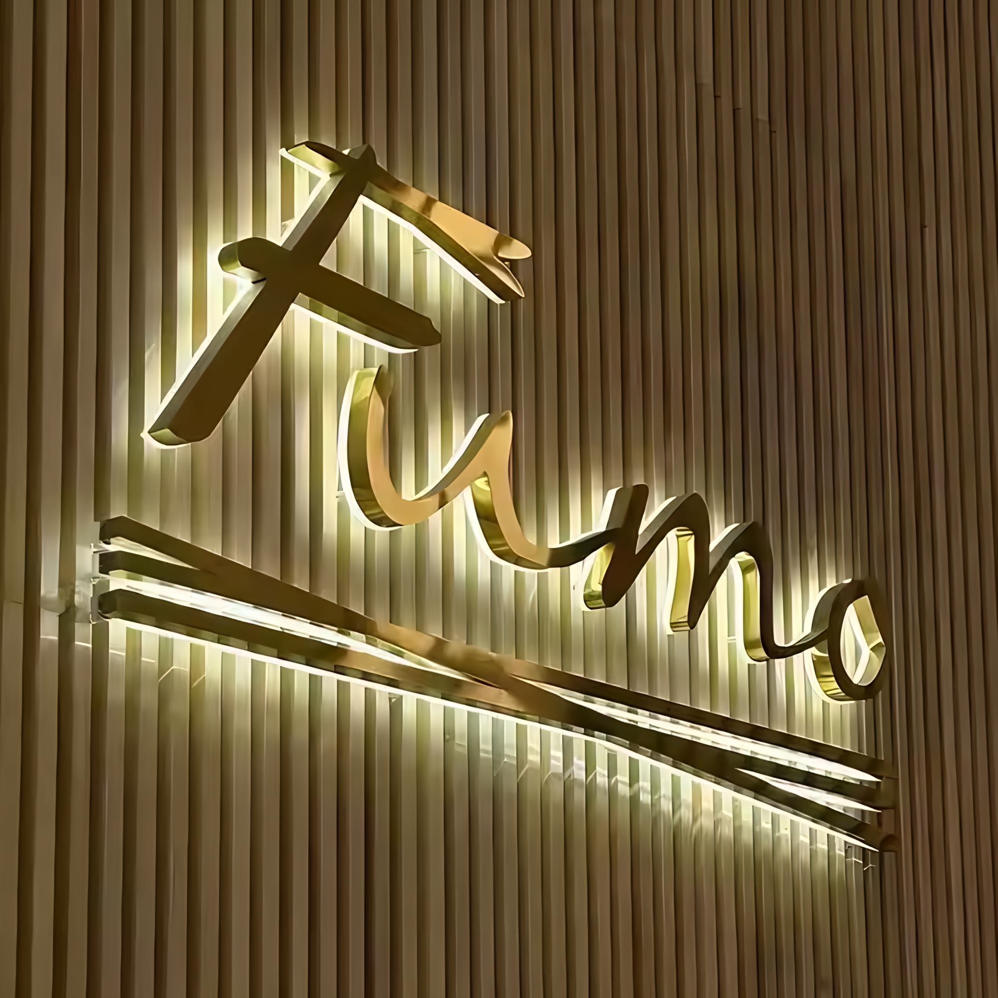 Custom Backlit Beauty Salon Sign: 3D Channel Letters, Illuminated ...