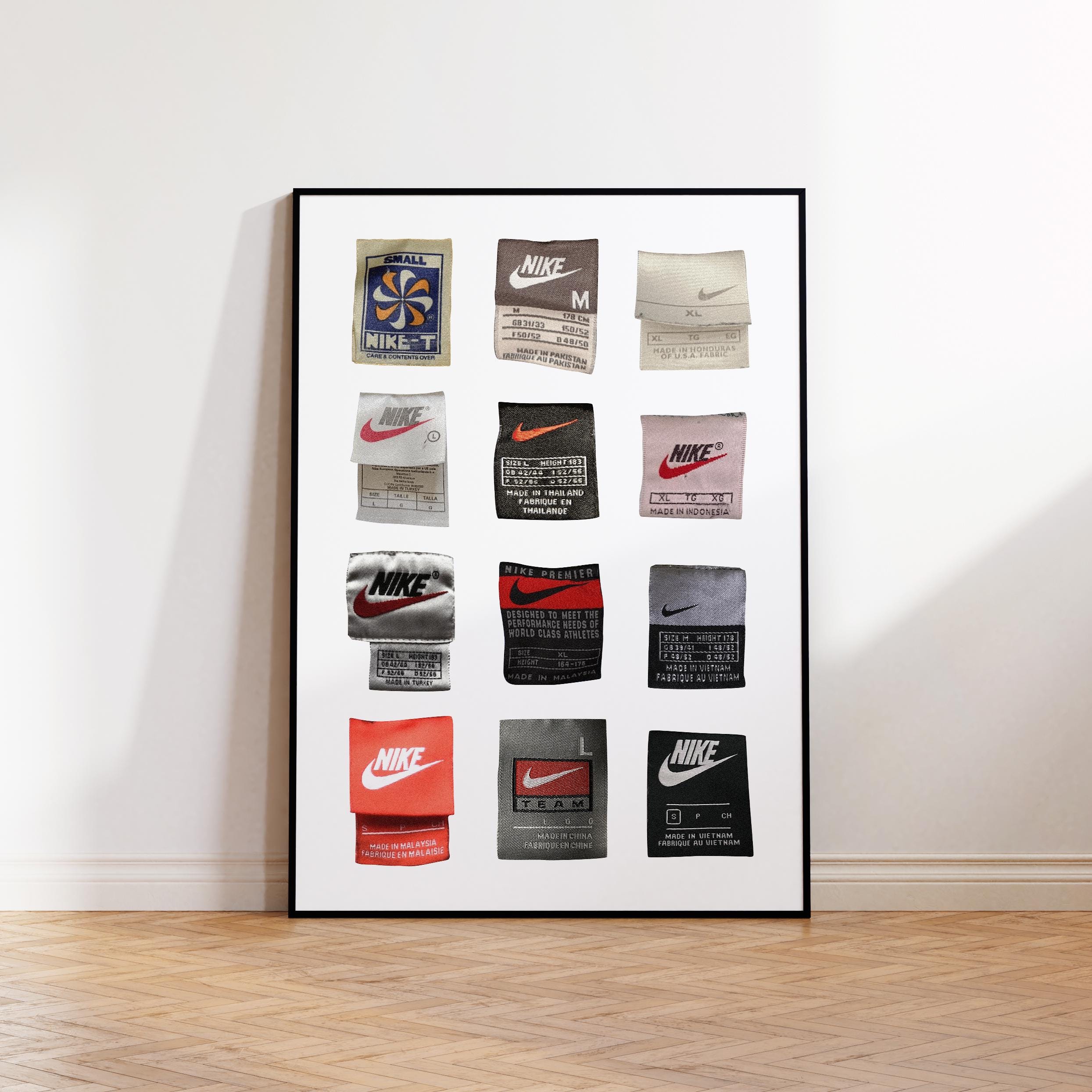 Nike Poster, Retro Nike Poster, Vintage Nike Print, Nike Wall Art, Nike ...