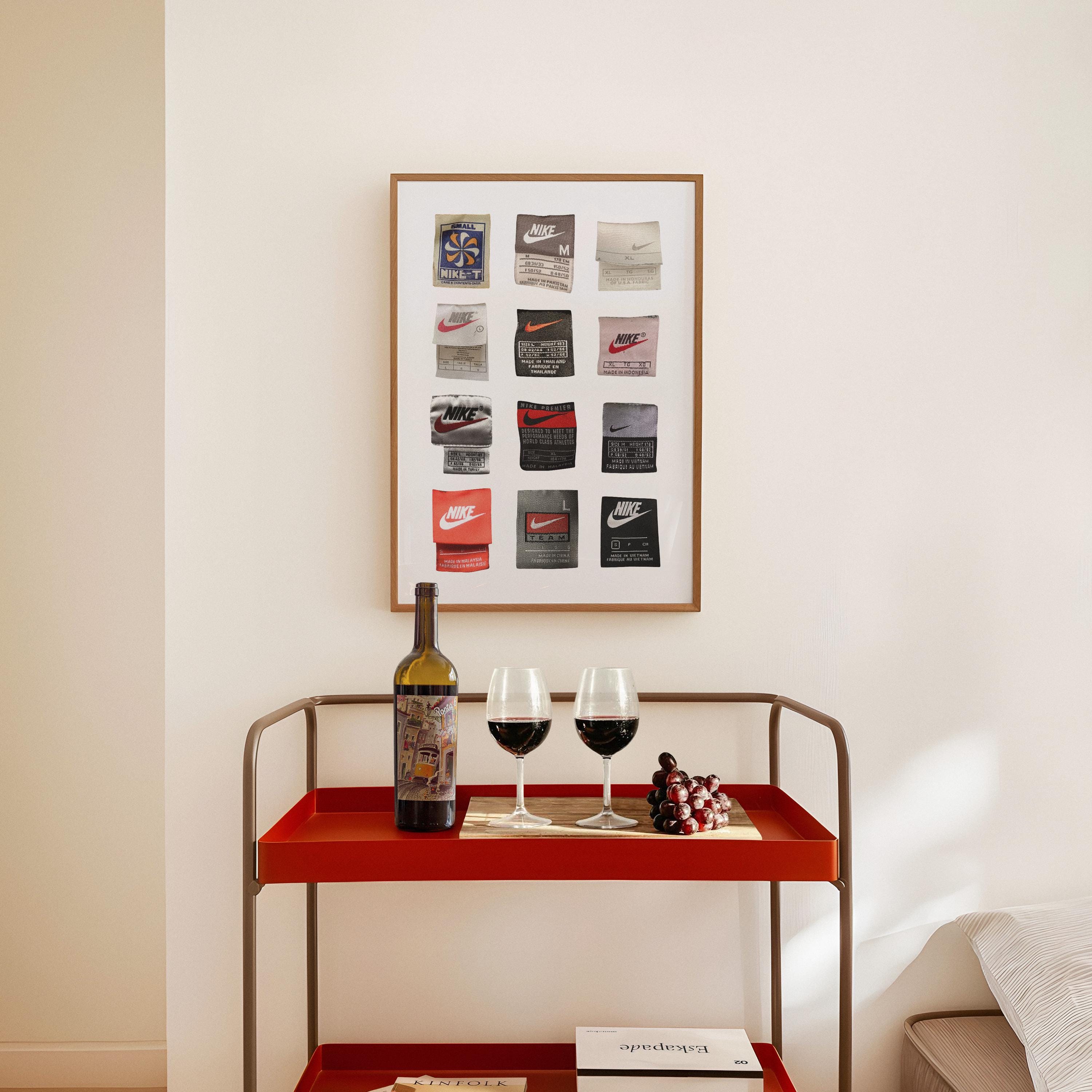 Nike Poster, Retro Nike Poster, Vintage Nike Print, Nike Wall Art, Nike ...