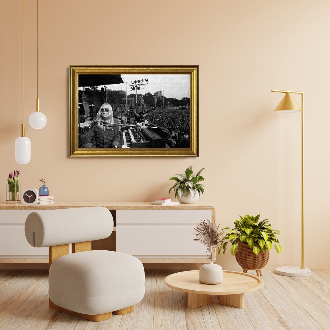 Gregg Allman, Brother Duane Vintage Framed Wall Art, Rodney Gregg ...