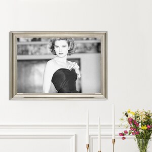 Grace Kelly Framed Wall Art, Grace Kelly Black and White or Sepia ...