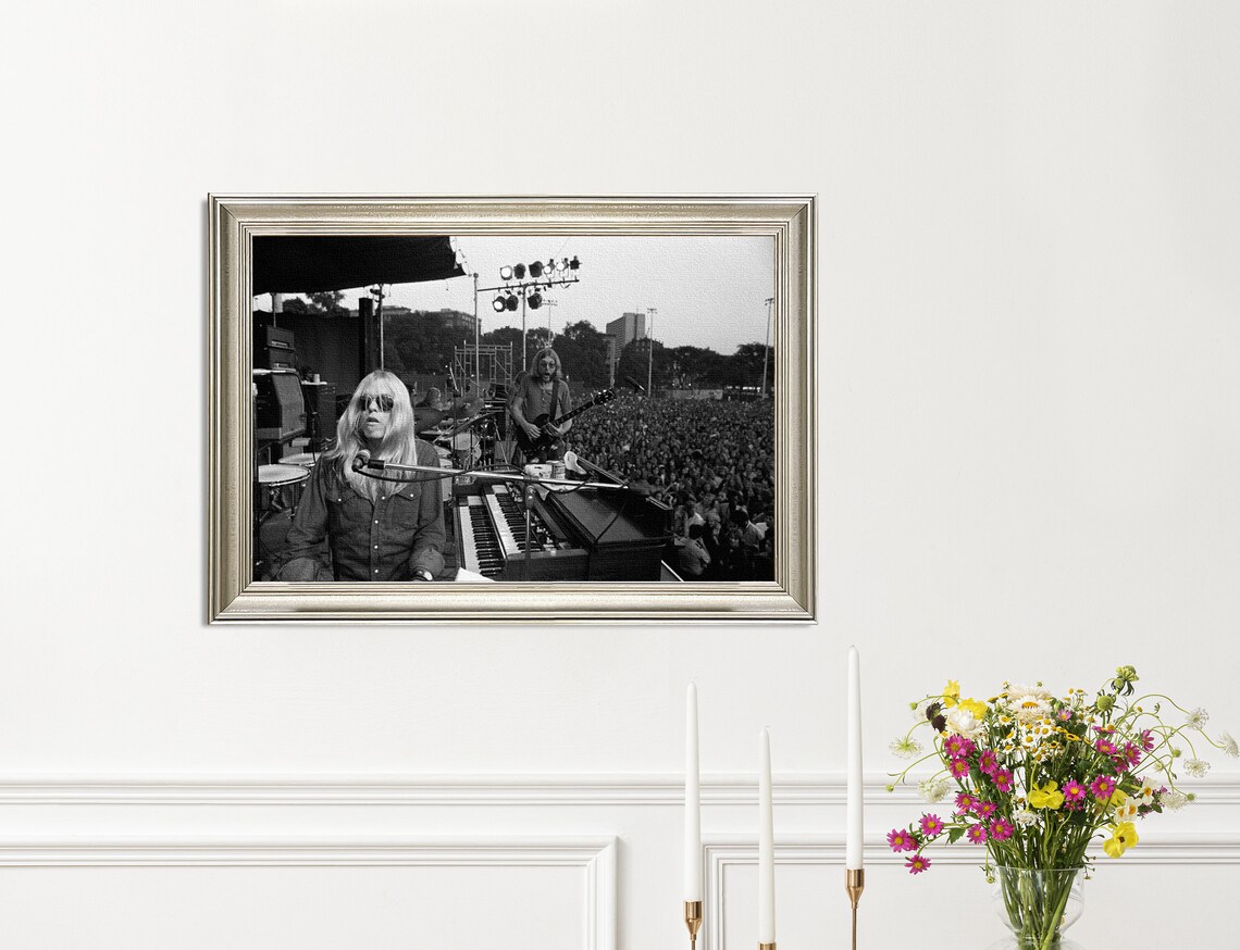 Gregg Allman, Brother Duane Vintage Framed Wall Art, Rodney Gregg ...