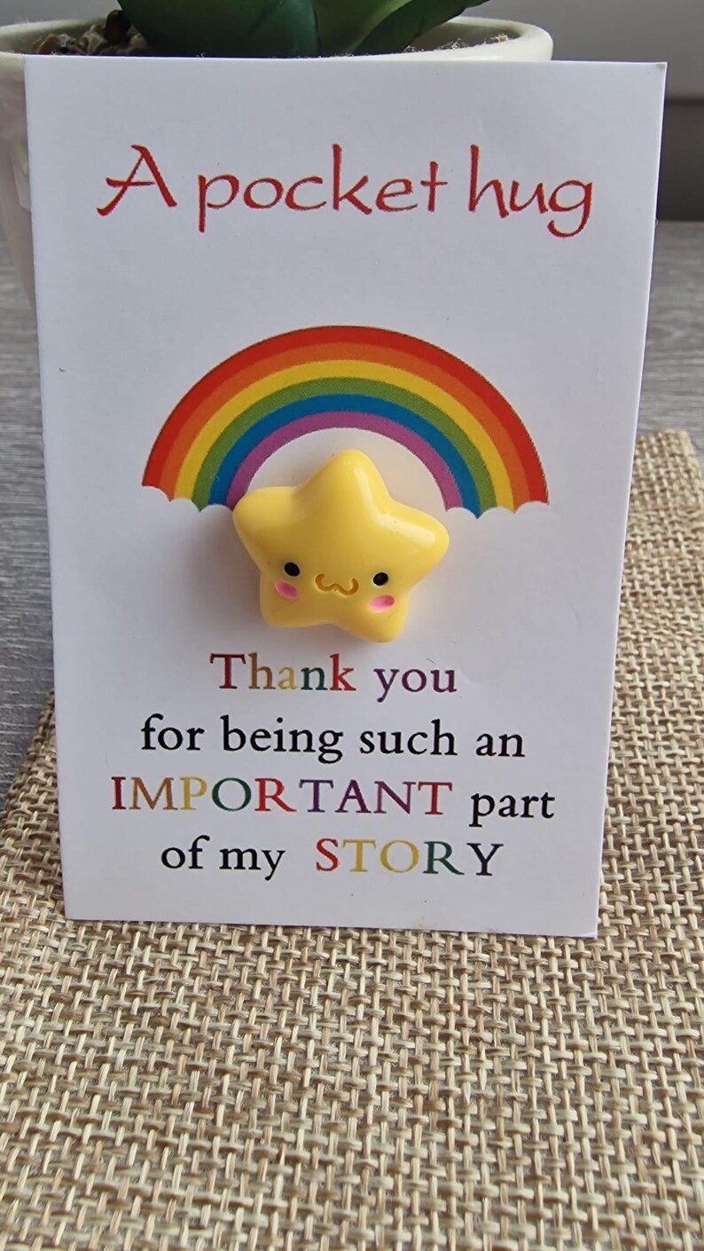 Pocket Hug Star Cute Gift Idea - Etsy