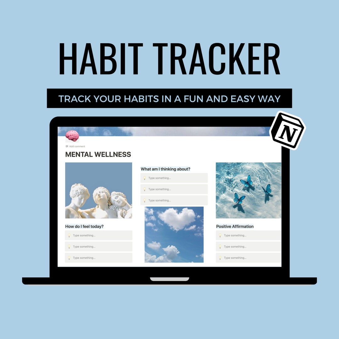 Notion Template Notion Habit Tracker Notion Dashboard Notion Planner ...