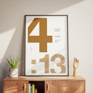 Philippians 4 13 - Bible Verse Poster 8 Colour Options | Simple ...